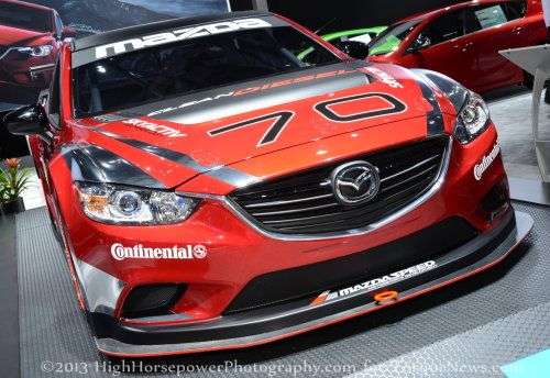 The Mazda 6 Skyactiv-D race car brings new excitement to Detroit ...